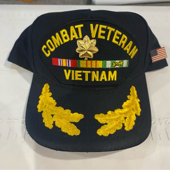 Accessories Vietnam War Combat Veteran Hat W Pins Poshmark